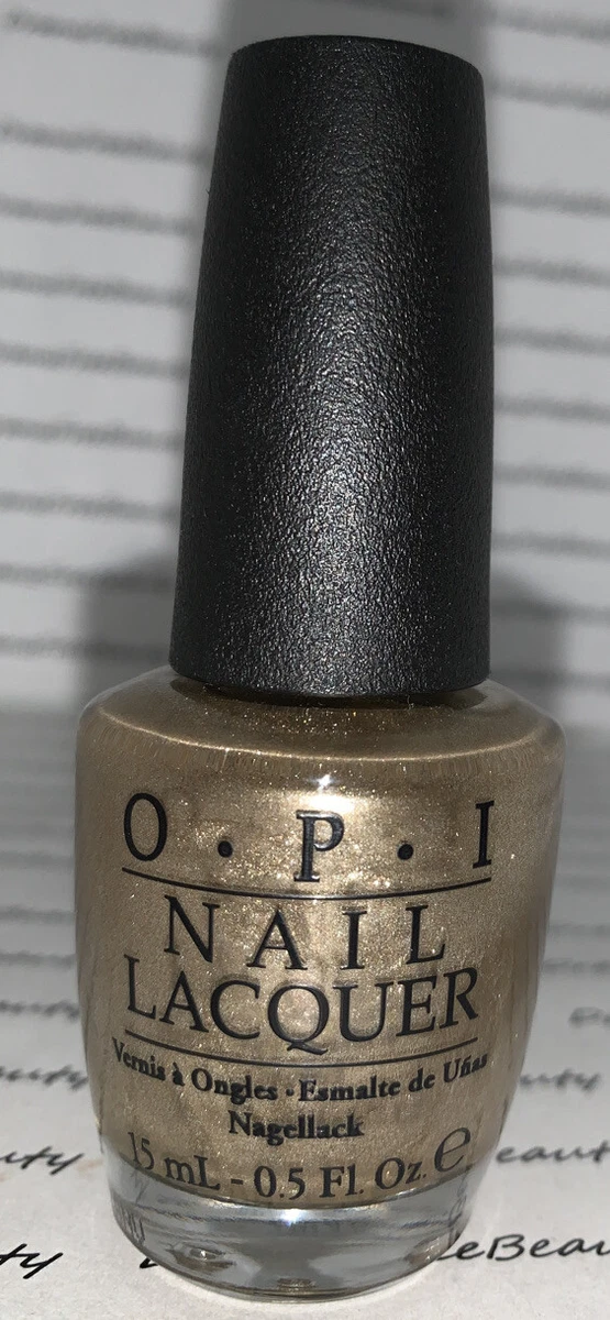 Metallic Gold Nail Polish Opi