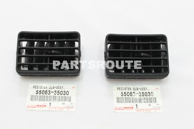 Toyota 4Runner 1996-2002 OEM Genuine Center Dash Air Vent Pair 55063 ...