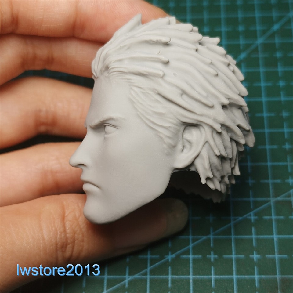 1:6 1:12 1:18 Calm Fighter Man Head Sculpt For 12" 6" Male Action ...