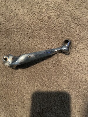 Harley Ironhead Knucklehead Panhead Foot Peg Mount Bracket used chrome ...