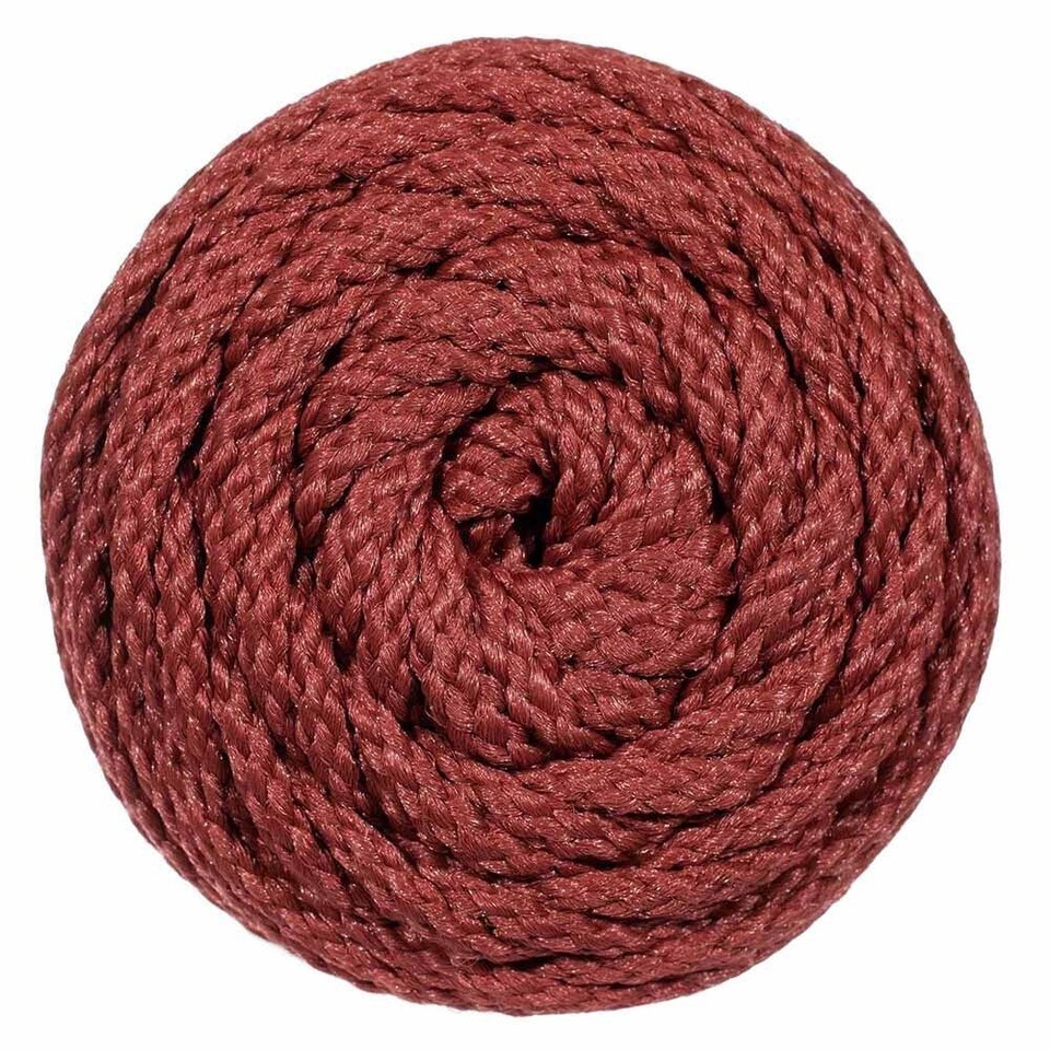 6MM Macrame Cord Bonnie Braid yarn rope 100yd rolls fusible colorfast ...