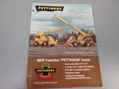 Construction Equip Parts - Pettibone