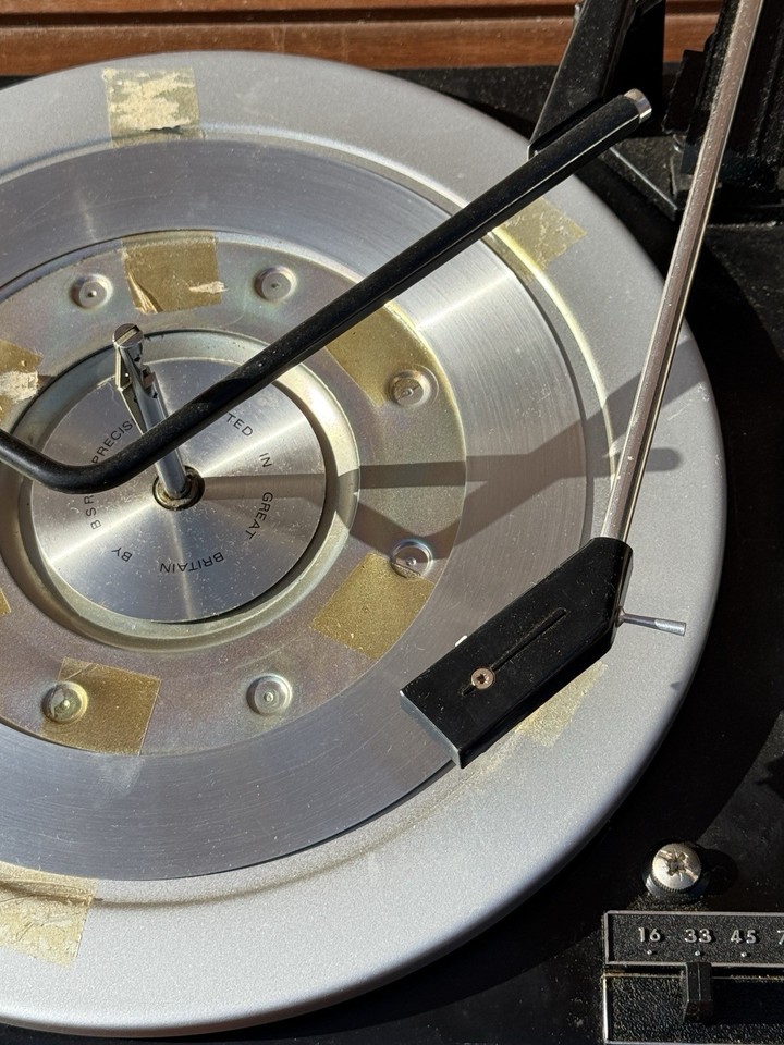 Panasonic RD-7703 33/45/78 Multiplay Record Turntable Works See Video ...