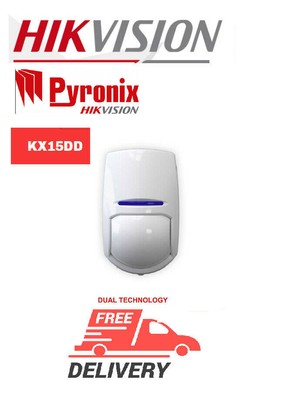 Rilevatore volumetrico Pyronix hikvision KX15DD 15m Blue Wave... | eBay