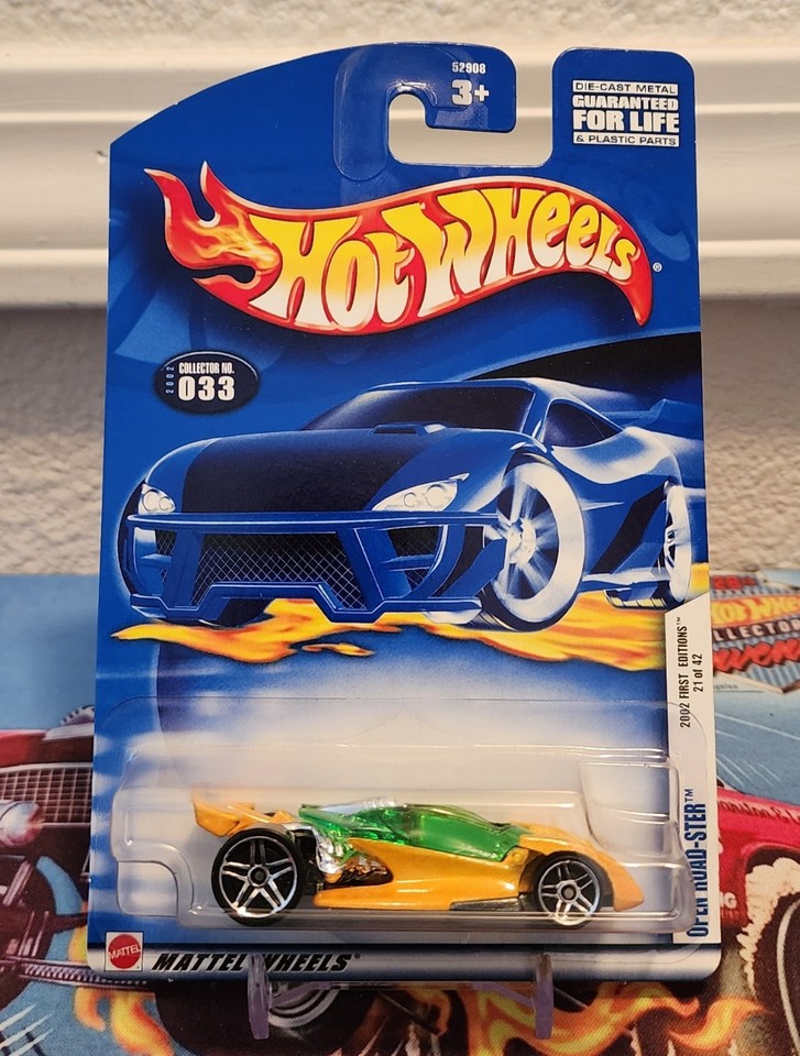 2000 Mattel New MOC Hot Wheels Open Road-ster 2002 First Editions 21 of ...