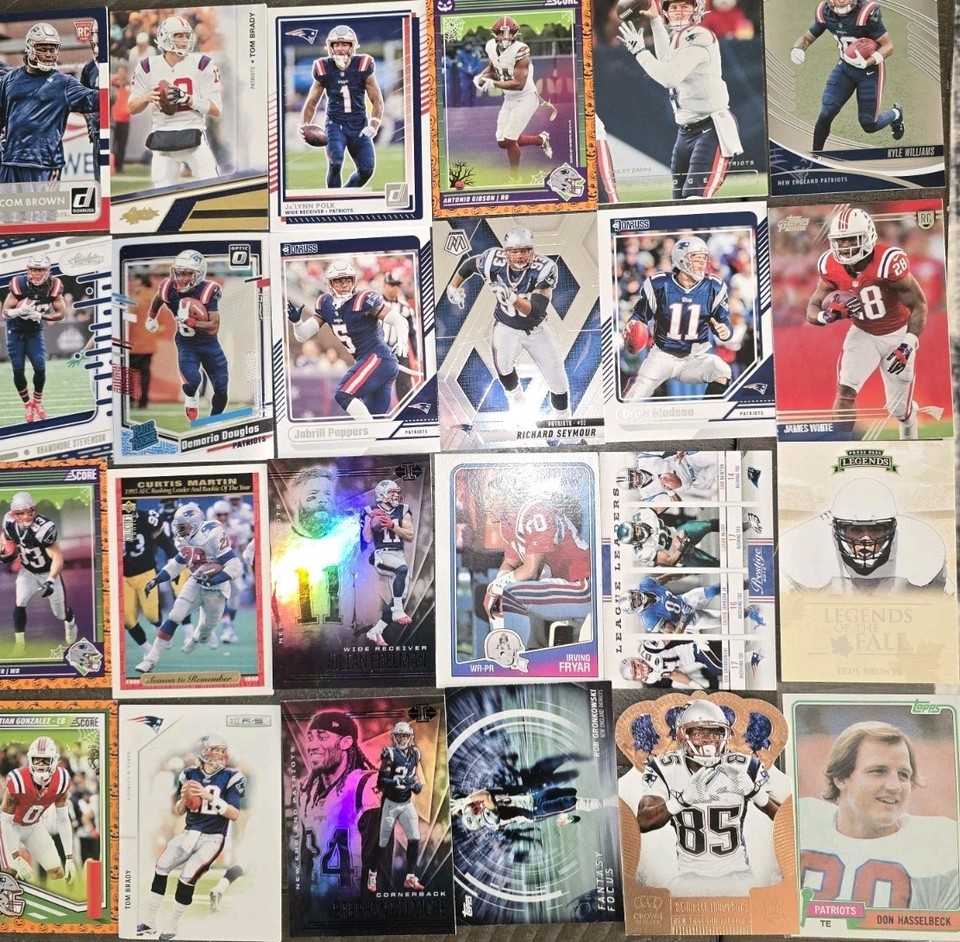 New England Patriots Lot Star ROOKIE Numbered (40 CARDS) Drake MAYE | eBay