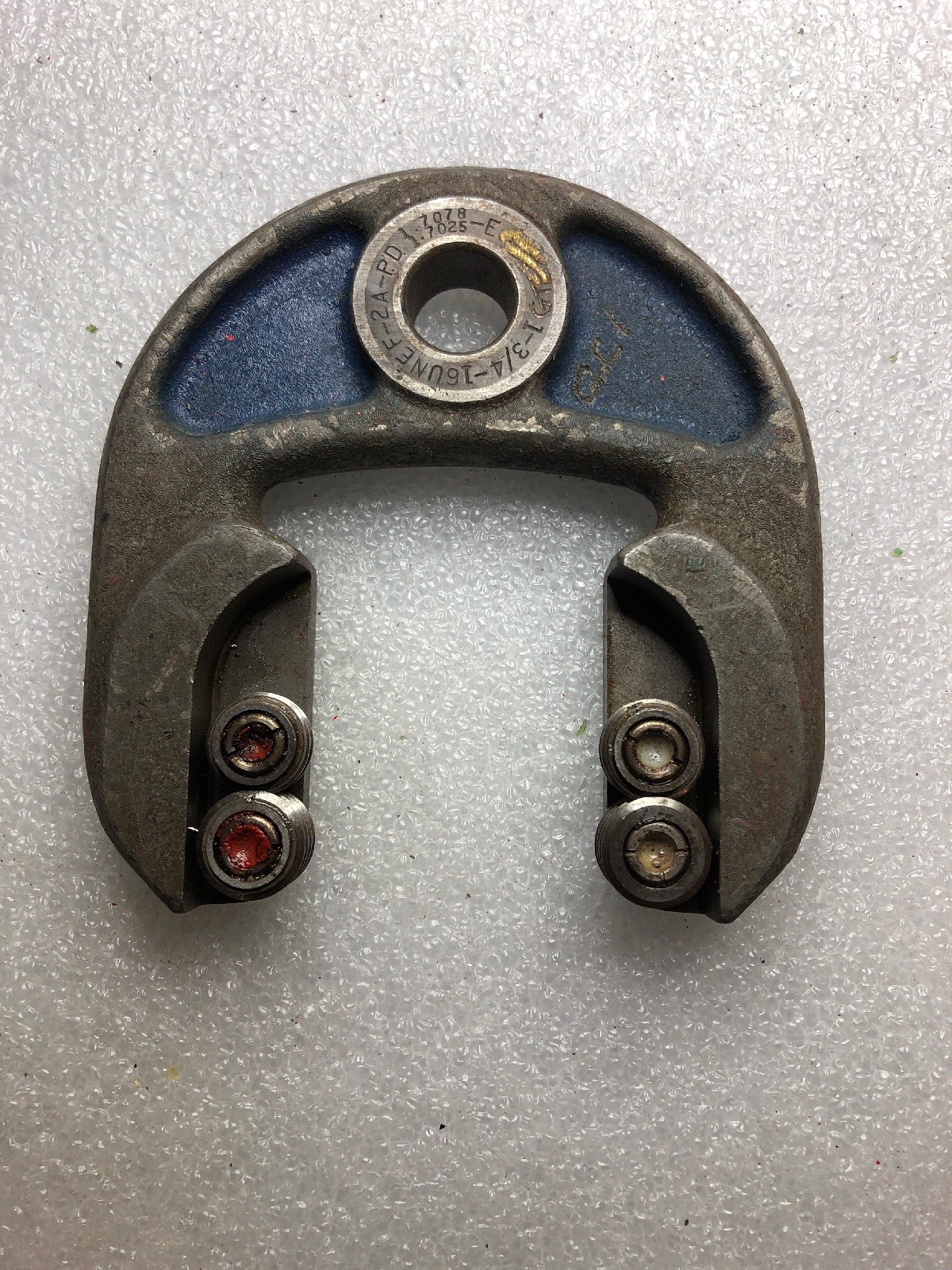 ROLL THREAD SNAP GAGE 1-3/4-16 UNEF-2A PRATT & WHITNEY PD 1.7078 - 1. ...