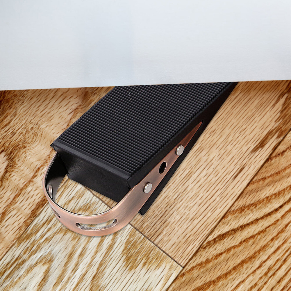 Door Block Wedge Anti-slip Door Blocker for Bathroom Bedroom Door (Red ...