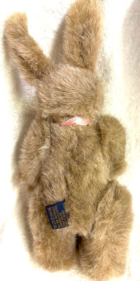 Boyd's Bears Bunny Rabbit Janet Pink Bow Jointed 9" Archive Collection ...