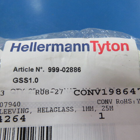 HELLERMANNTYTON GSS1(cod.1674264) Qty of 25 per Lot Sleeving, Braided, 10 Mm, F | eBay
