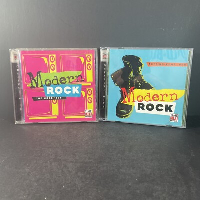 Time Life Modern Rock CD Cool 80s Cutting Edge 80s Lot of 2 | eBay