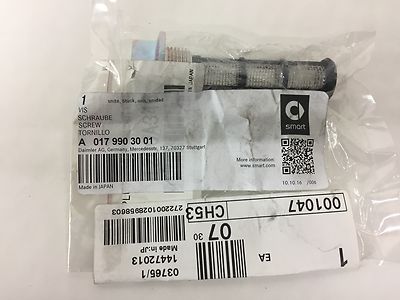 Original Smart (451) Fortwo Benzinmotor Ölwanne PAN Screw Plug ...