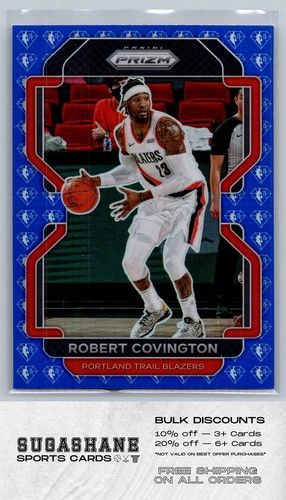 2021-22 Panini Prizm 233 Robert Covington Portland Trail Blazers ...