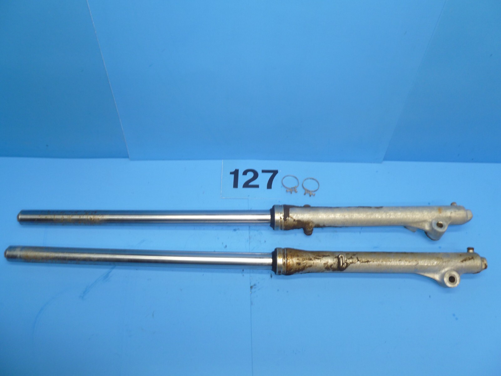 Honda 1979 XR185 Front Forks #51400-446-003, #51500-446-003 | eBay