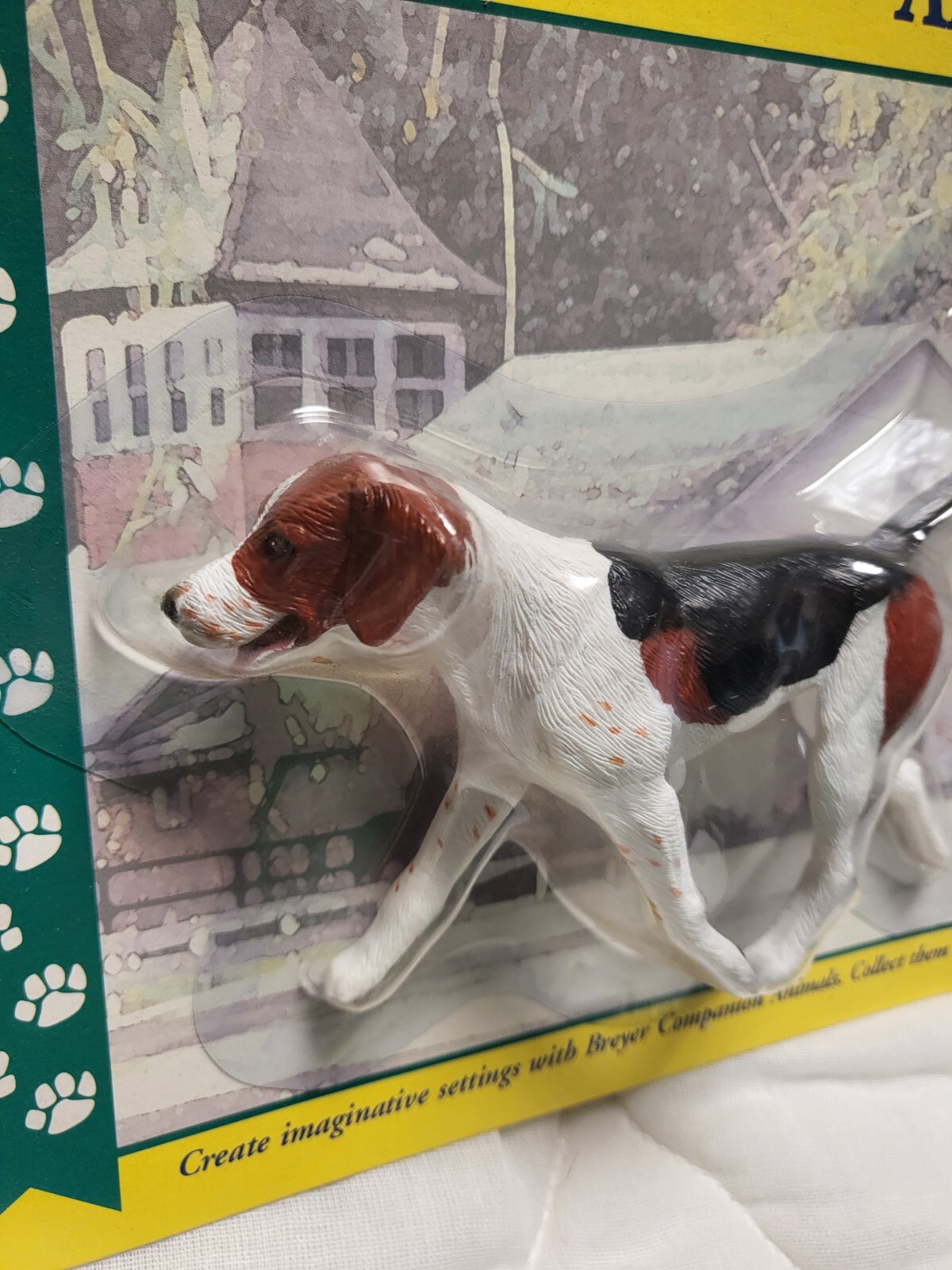 Breyer Companion Tricolor English Foxhound Dog NIP #1519 | eBay