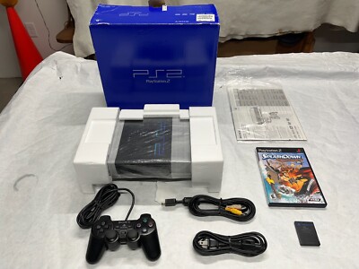 Barely Used Sony Playstation 2 PS2 Console System 39001 Original BOX ...