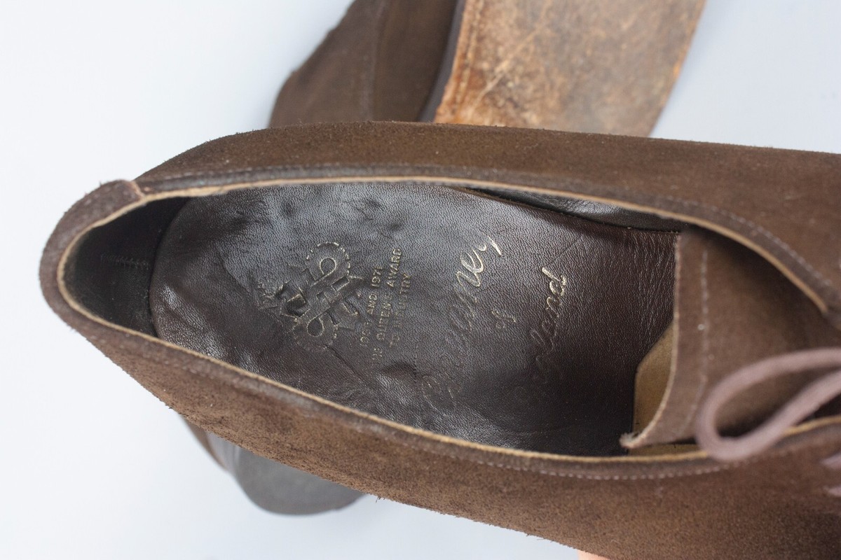 Joseph Cheaney Vintage Derby Suede Brown Lydd Mens Shoes Joseph Cheaney Vintage Derby Suede Brown Lydd Mens Shoes