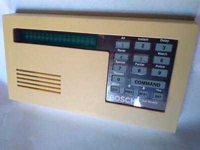 Control Panels & Keypads - Bosch D1255