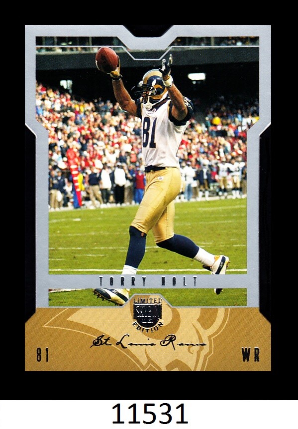 1-2004 SKYBOX L.E. DIE CUT BASE TORRY HOLT RAMS CARD#18 | eBay
