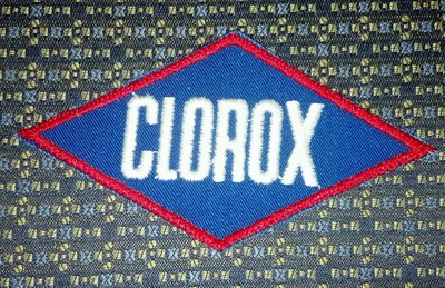VINTAGE CLOROX RED, BLUE & WHITE DIAMOND PATCH | eBay