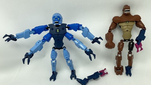 LEGO Ben 10: Alien Force: Spidermonkey (8409) W/ 8517 Humungousaur ...