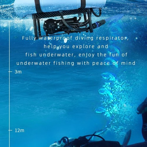 Diving Systems Scuba Gear Underwater Breathing System 60Min 11-16M ...