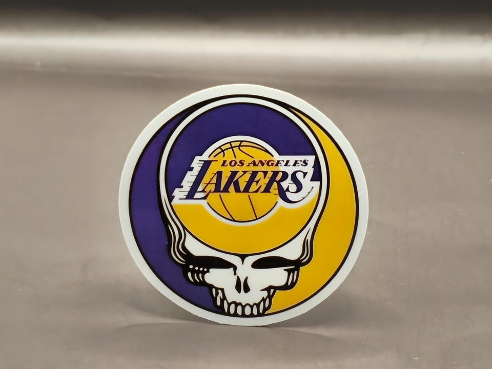 LA Los Angeles Lakers Stickers NBA Basketball Vinyl Kobe Bryant Lebron ...