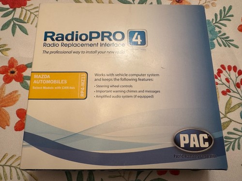 PAC RP4-MZ11 RadioPro Radio Replacement Interface For Select Mazda ...