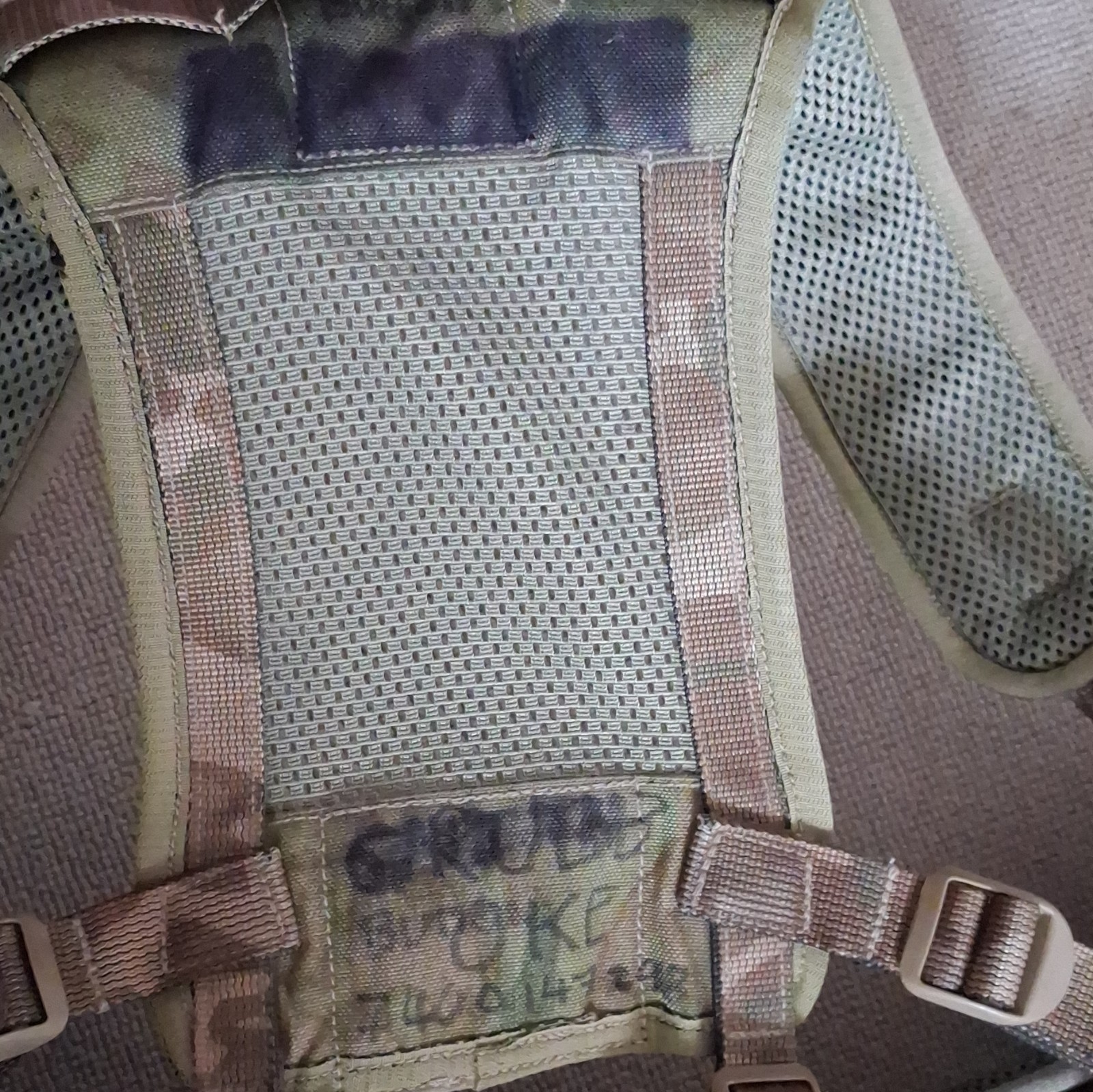 British Army MTP PLCE webbing Set with hip pad Issued | eBay UK