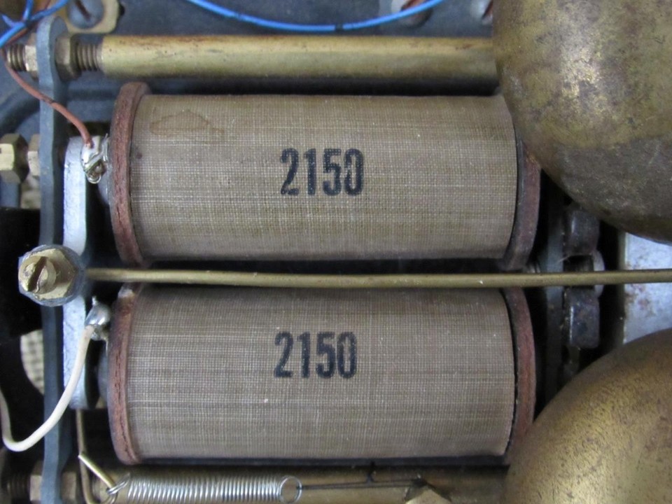 Vintage Western Electric 584-A Phone Telephone Subset Ringer Box Bell ...