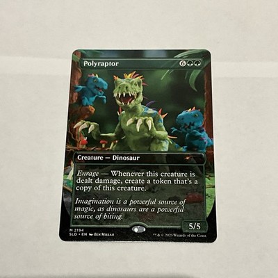 MTG Polyraptor (2194) *Non-Foil* Secret Lair: Play-Doh MT/NM Free ...