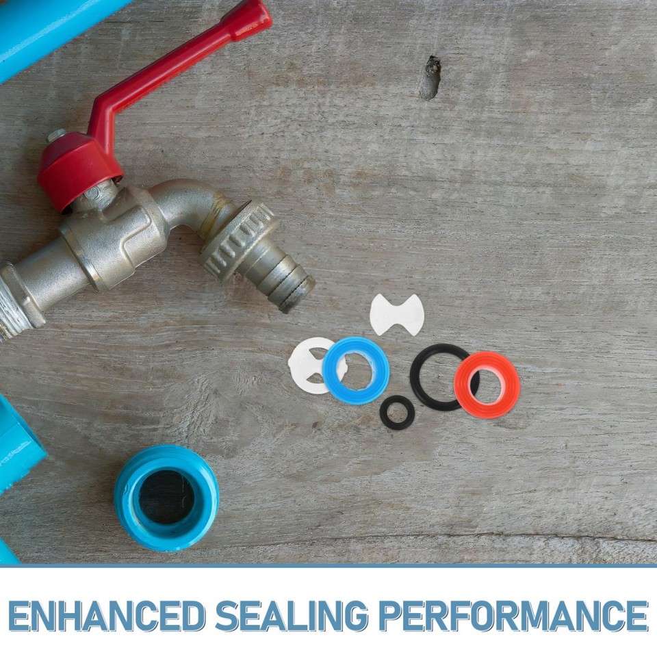 8 Set Sink Tap Replacement Parts Faucet Repair Washers Kitchen ...