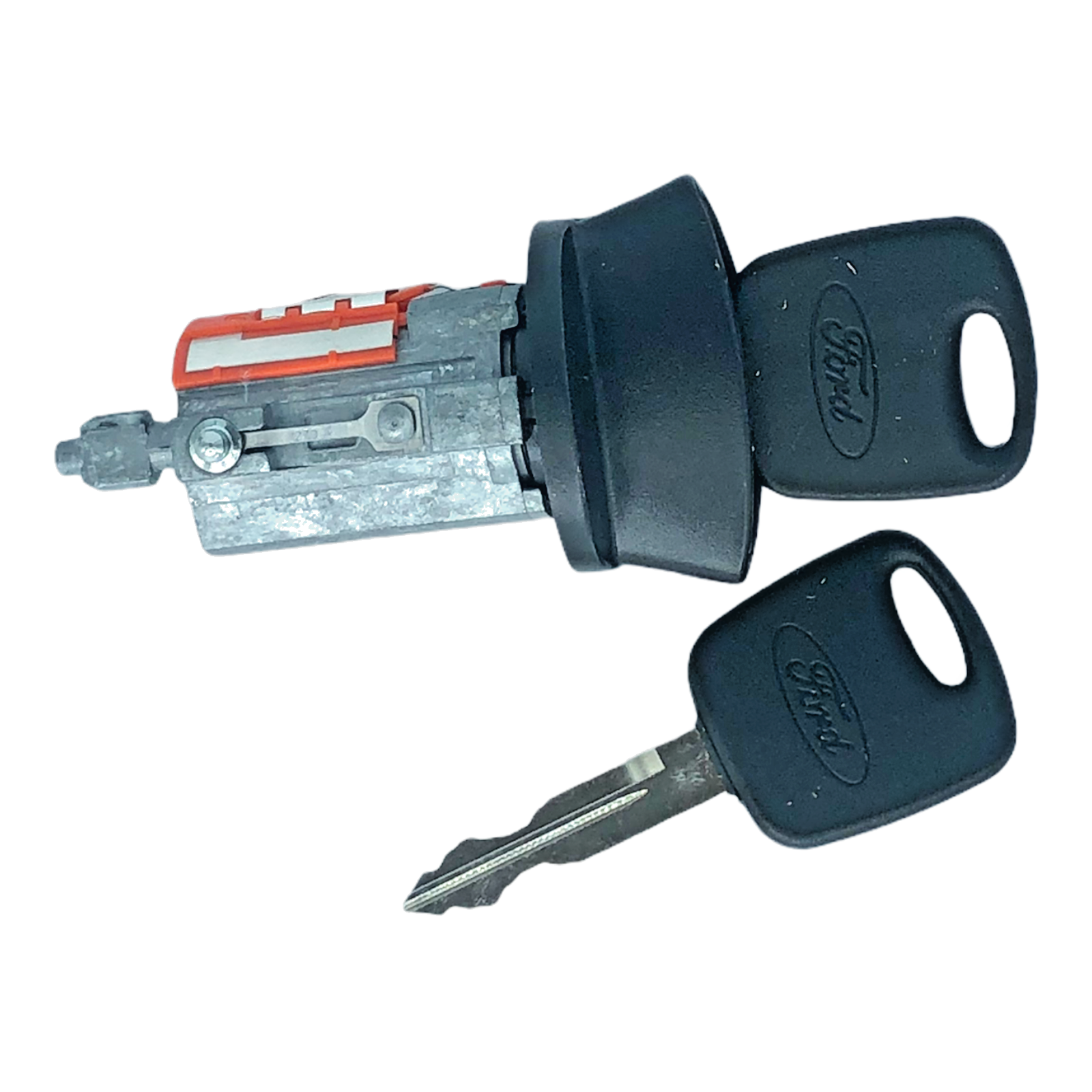 Ford OEM Ignition Switch Lock Cylinder with 2 Transponder Chipped Keys ...