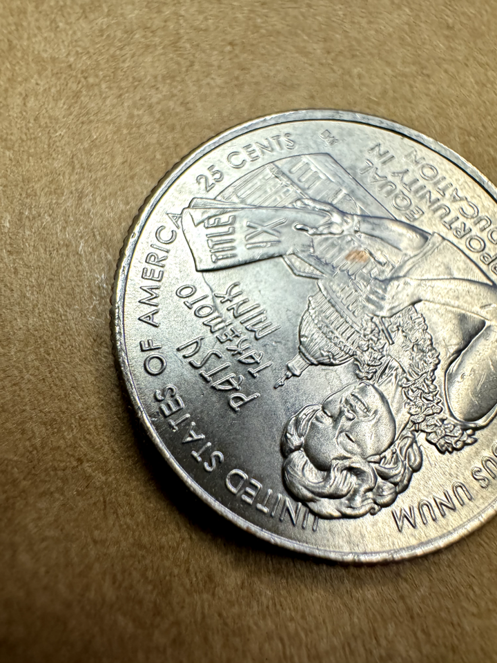 2024-P Patsy Takemoto Mink - DIE CLASH ERROR QUARTER - Beautiful Coin ...