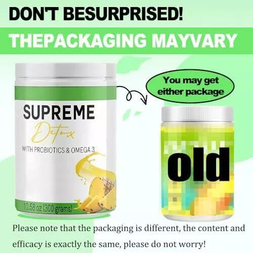 1-3X Supreme Detox Supplement Healthcare Natural Fiber Powder | eBay