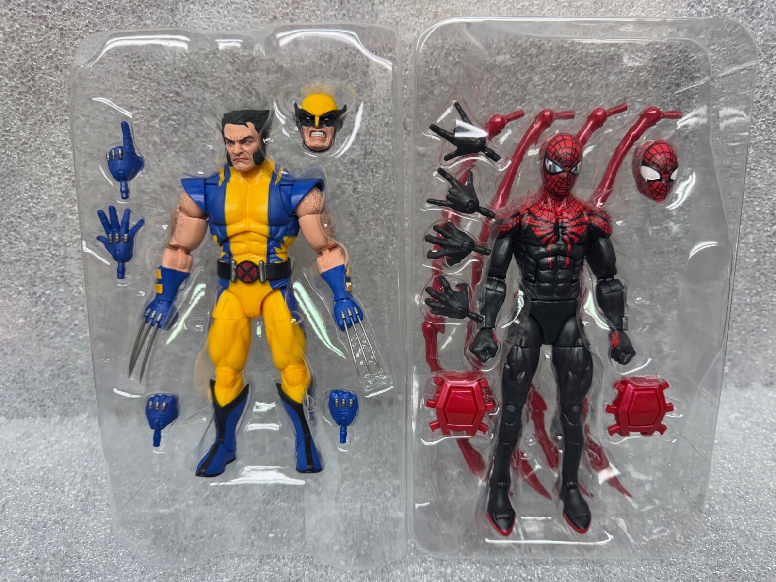 marvel legends wolverine superior spider-man 85th anniversary in ...