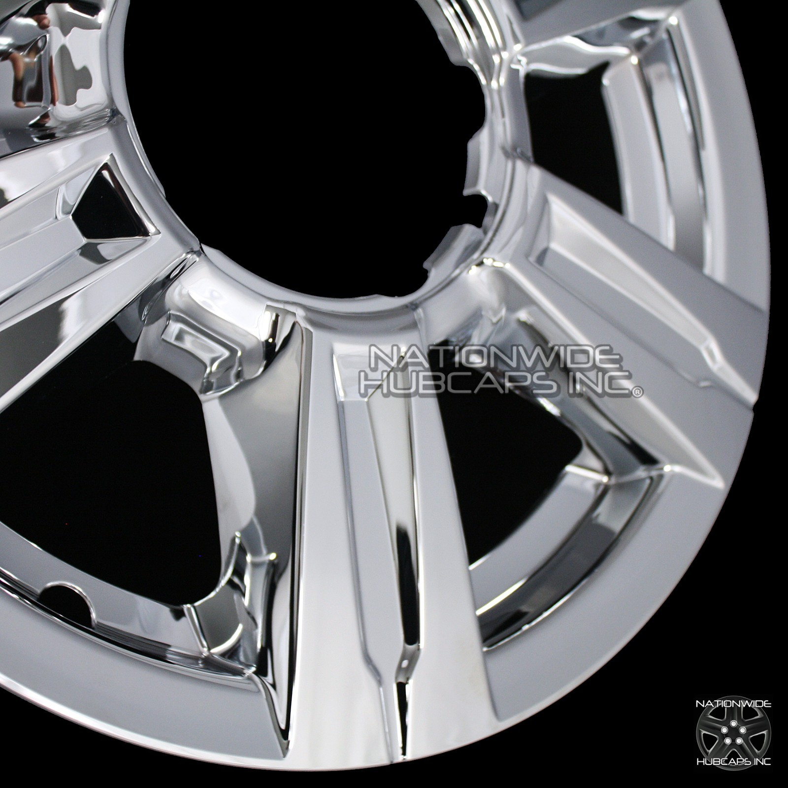 4 CHROME 2014 2015 2016 GMC TERRAIN 17" Wheel Skins Full Rim Covers Hub ...