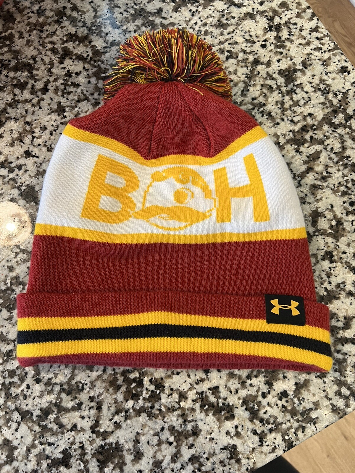 Washington Football Natty Bog Hat Under Armour Knit Winter Skull Cap ...
