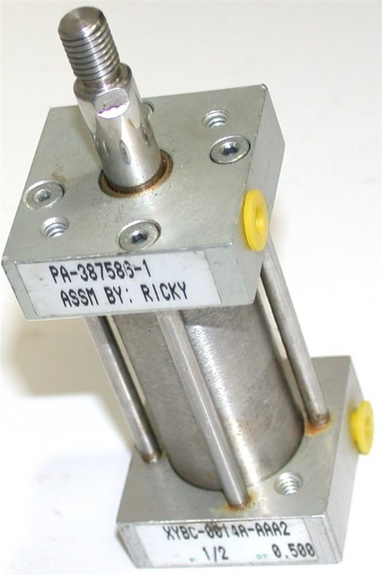 1/2" NUMATICS COMPACT 1/2" BORE SPRING RETURN AIR CYLINDER XYBC-00I4A ...