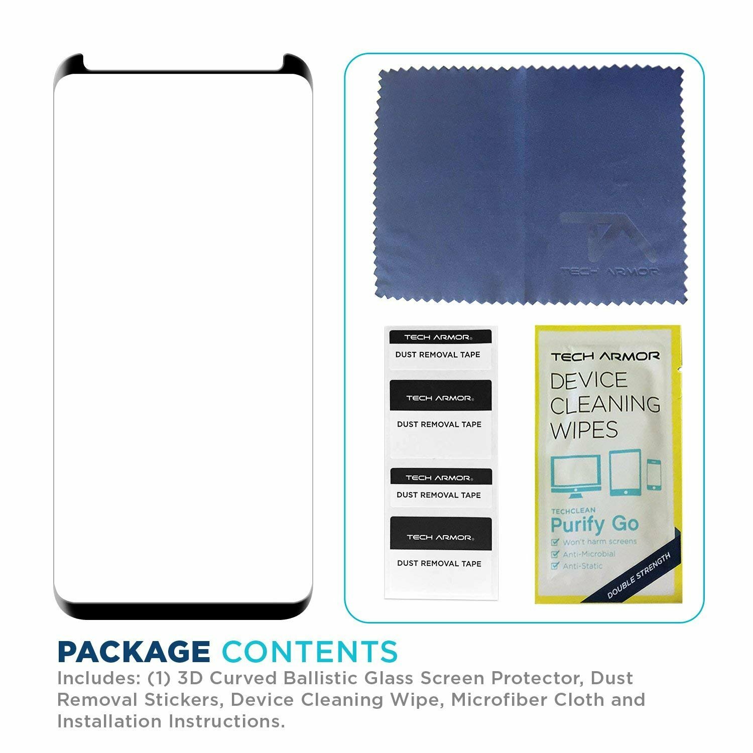 Tech armor ballistic screen protection s9 - lavalasopa