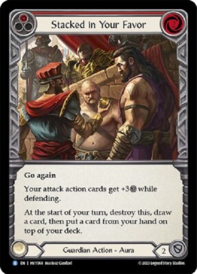 STACKED IN YOUR FAVOR (RED) X3 NM! *FAB HEAVY HITTERS* | eBay