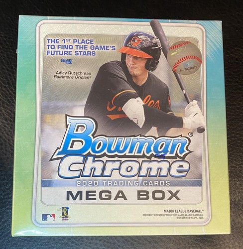 2020 Topps Bowman Chrome MLB Baseball Mega Box NEW & Factory Sealed | eBay