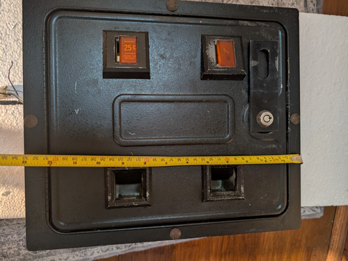 Vintage Coinco 2802 Arcade Coin Door with frame 27/83 MADE IN USA | eBay