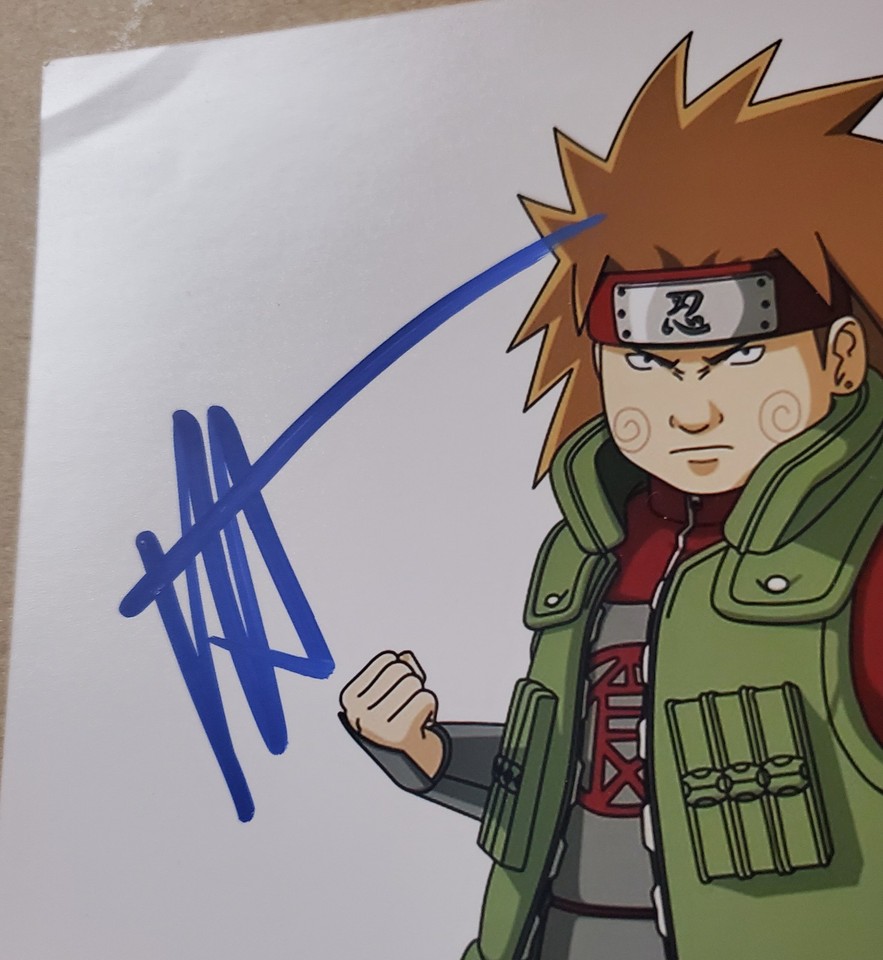 SIGNED 8x10 - ROBBIE RIST as Choji in "NARUTO SHIPPUDEN" AUTOGRAPHED ...