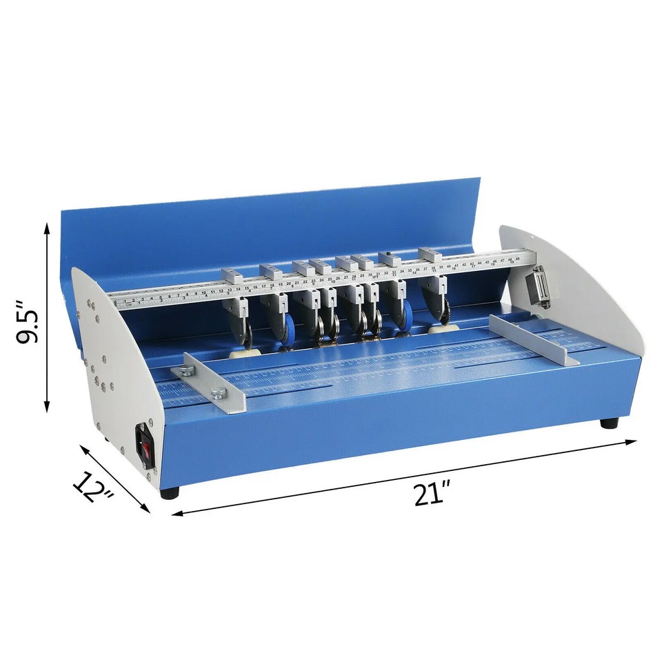Electric Creasing Machine Paper Cutter Perforating Die Scoring Dotted ...