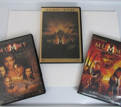 LOT OF 3 THE MUMMY MOVIES DVDS | eBay