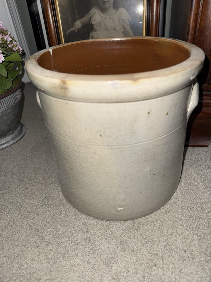 2 Gallon Stoneware Crock With Cobalt Blue Bird | eBay