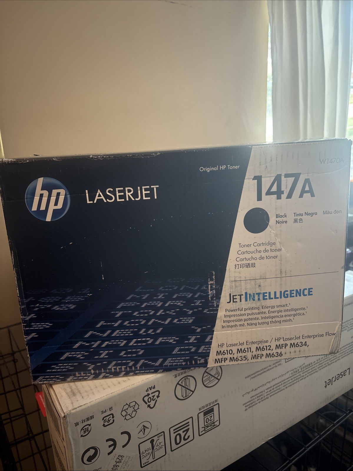 HP 147A Black LaserJet Toner Cartridge (W1470A) 194441304671| eBay