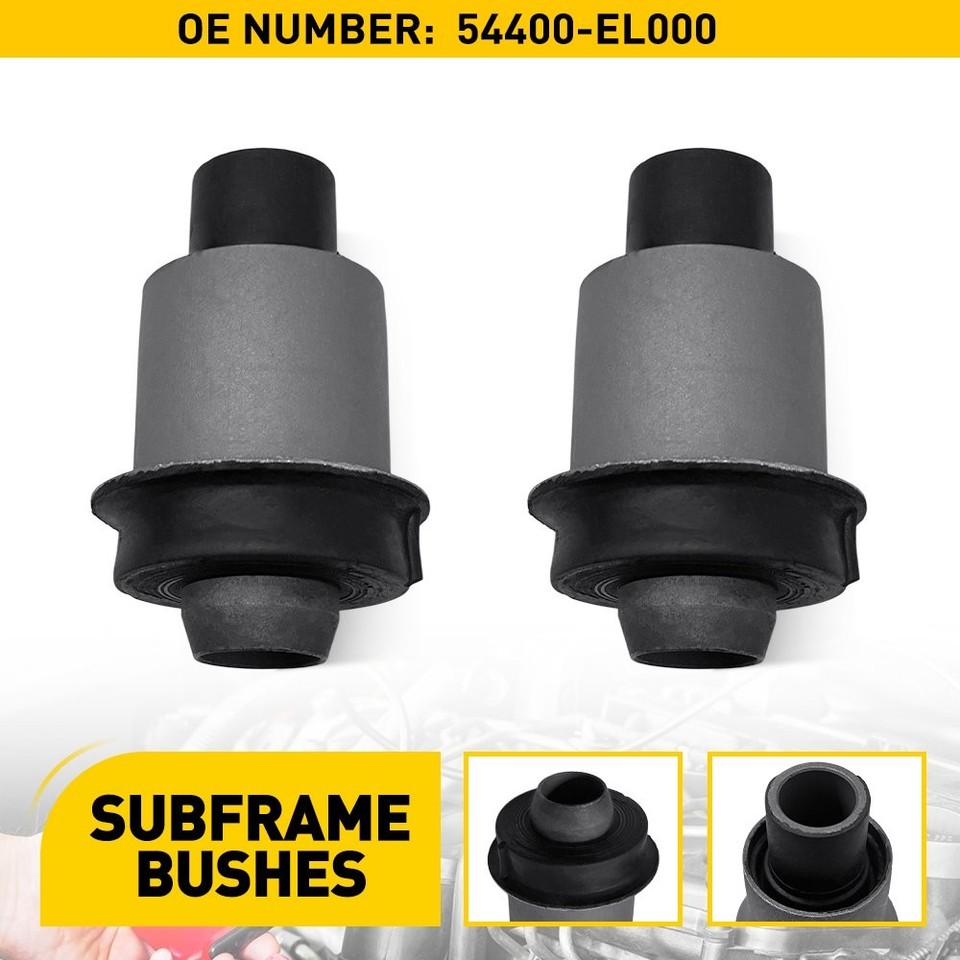 2PCS Front Subframe Mounting Bushes for Nissan Note K12/Micra 2003-2011 ...