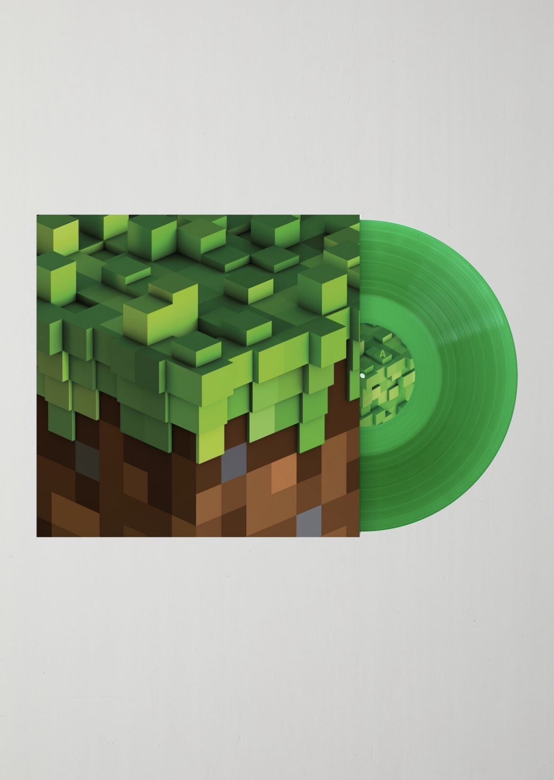 C418 Minecraft Volume Alpha Green Vinyl LP Record Video Game Soundtrack ...